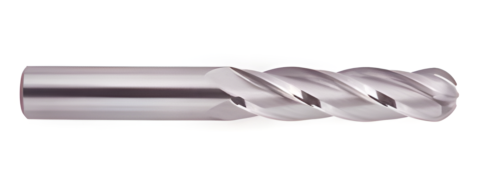 Ball End Long & Extra Long Single End Center Cutting HSS End Mills ...